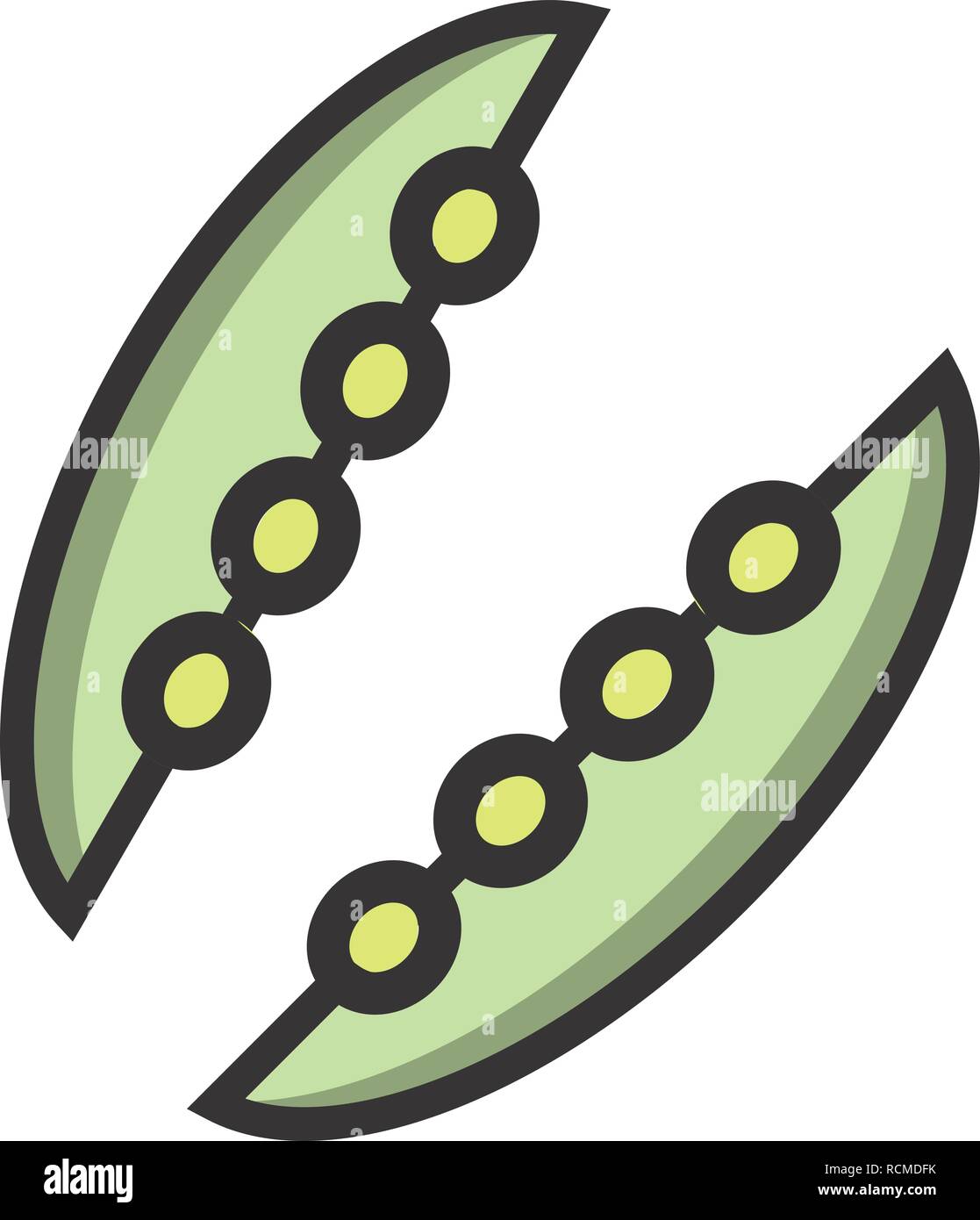 Vector Beans Icon Stock Vector Image & Art - Alamy