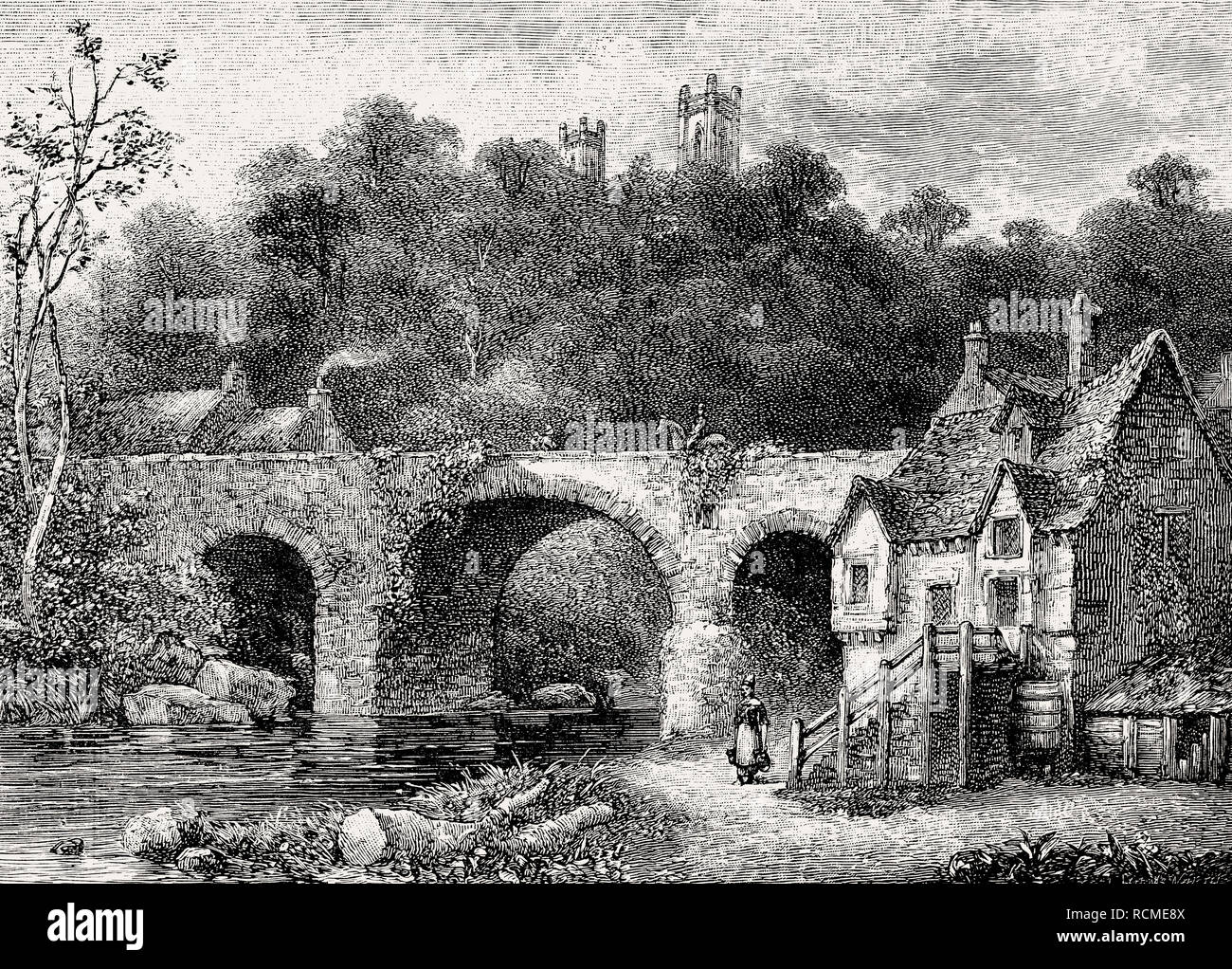 Bells Mill House, Belford Road, Edinburgh, Scotland, 18th century Stock ...