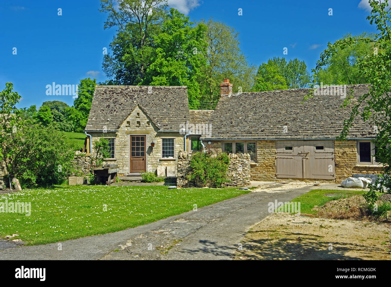 Out Buildings, Lower Swell, Cotswold, Oxfordshire England UK Stock ...