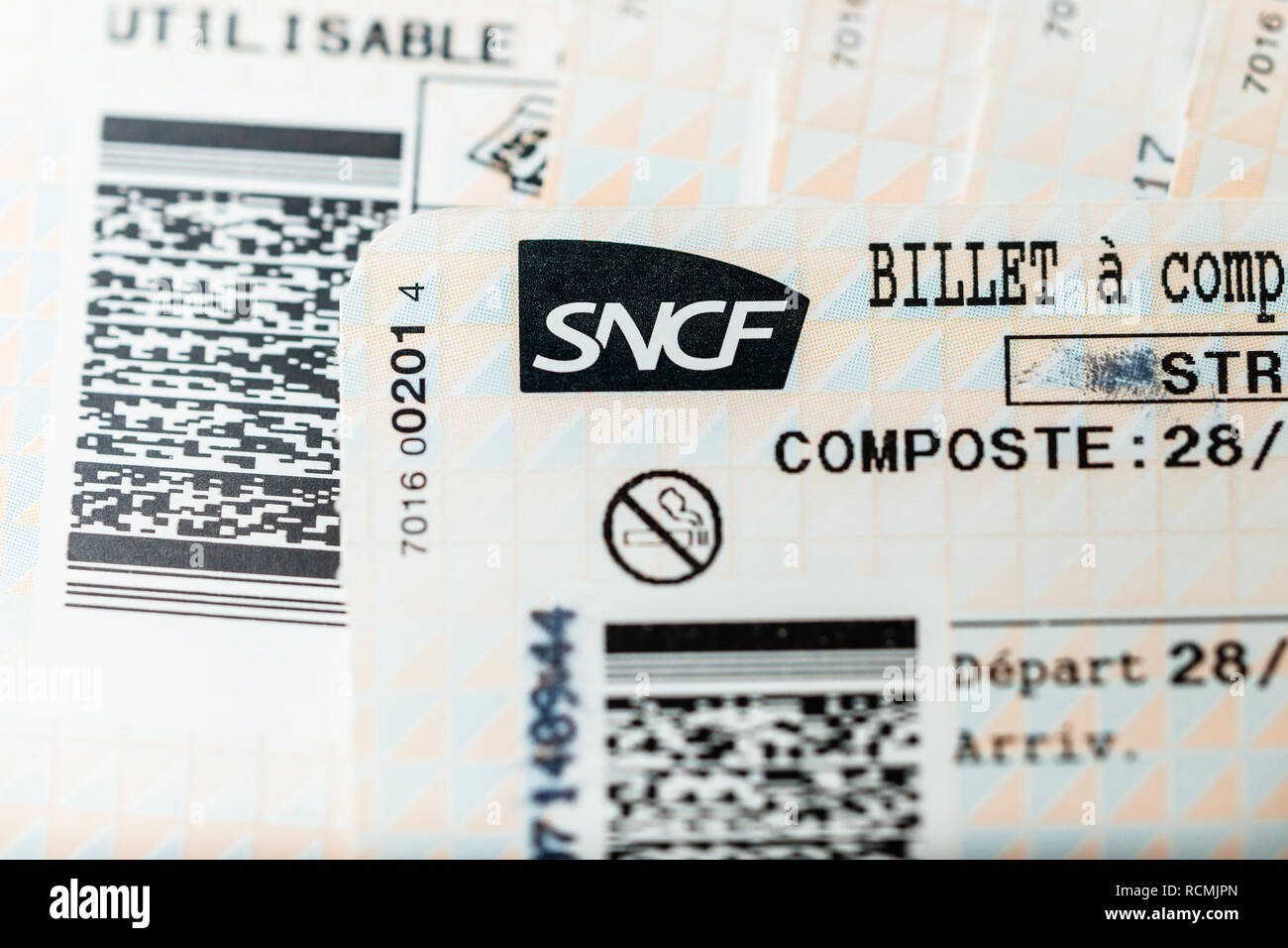 National rail ticket stack hi-res stock photography and images - Alamy