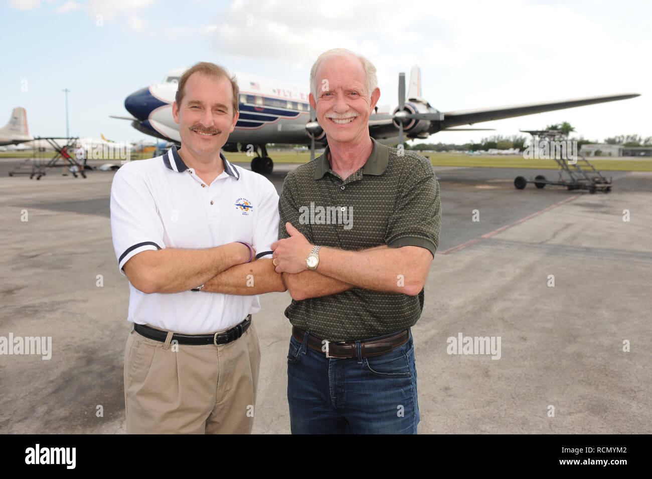 MIAMI, FL - NOVEMBER 17: Captain 'Sully' Sullenberger and Co-pilot Jeff ...