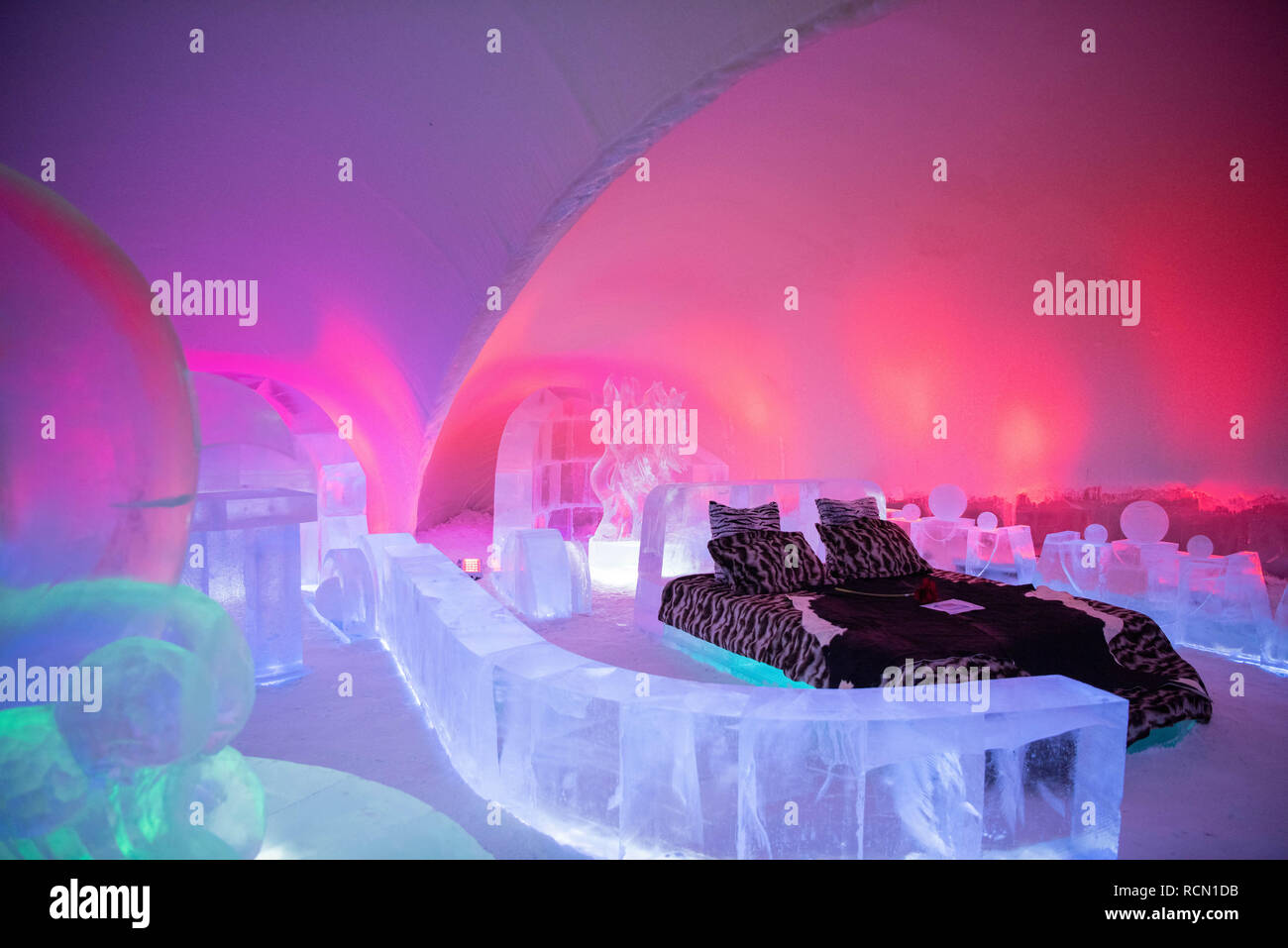 Harbin, Harbin, China. 12th Jan, 2019. Harbin, CHINA-All the furniture ...