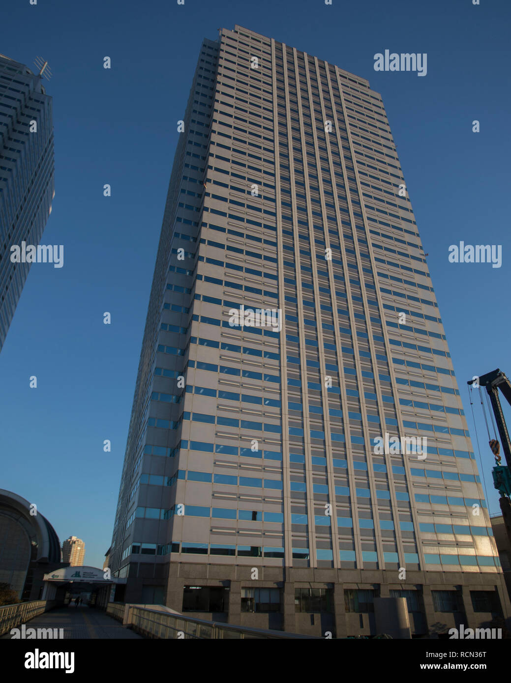 January 9, 2019, Chiba, Chiba, Japan: Malibu West Tower which houses ...