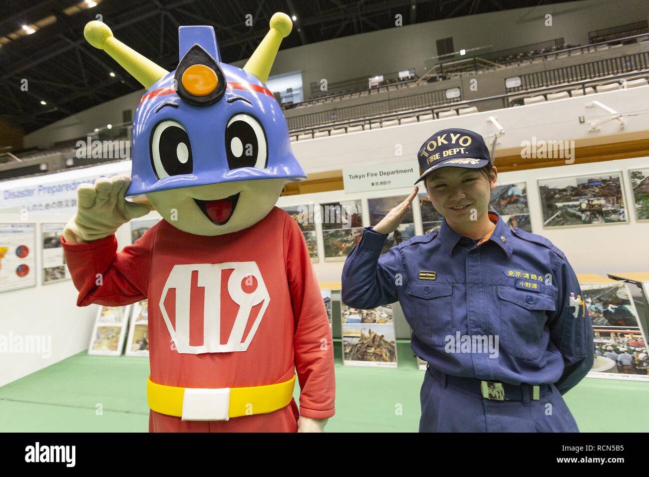 Fire department mascot hi-res stock photography and images - Alamy