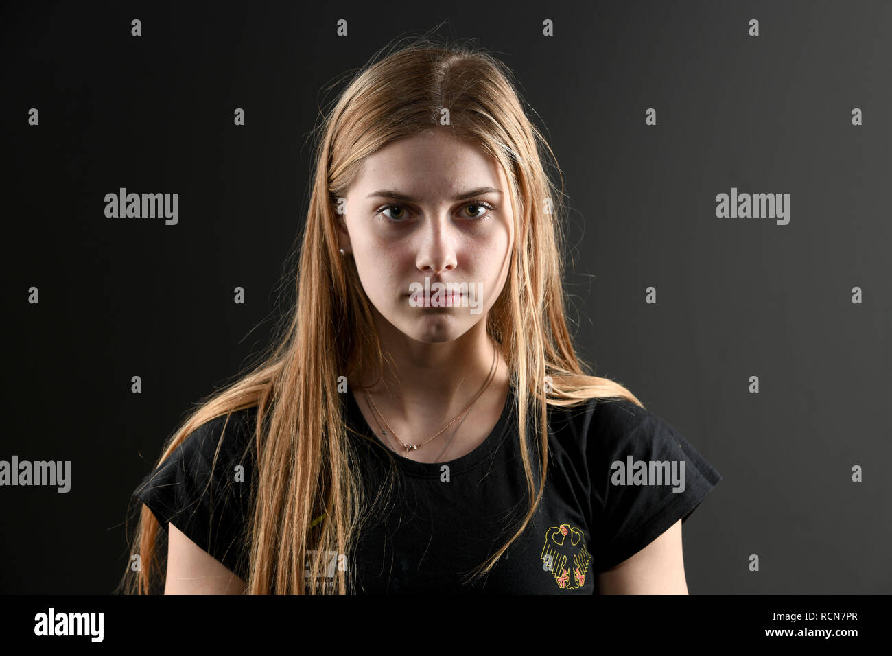 14 January 2019, Bavaria, München: Climbing, presentation of the ...