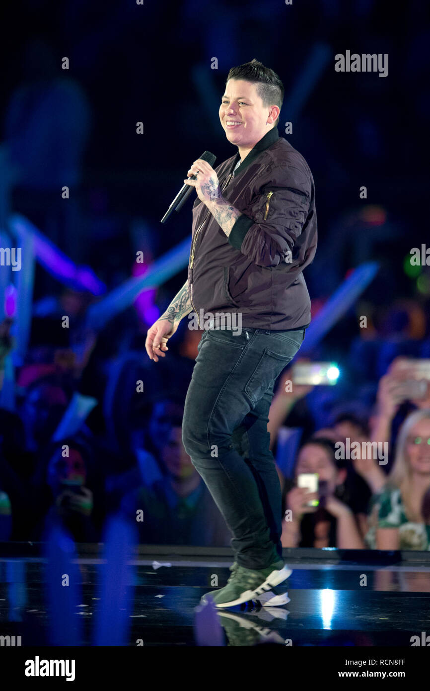 Berlin, Deutschland. 12th Jan, 2019. Kerstin OTT, Germany, singer ...