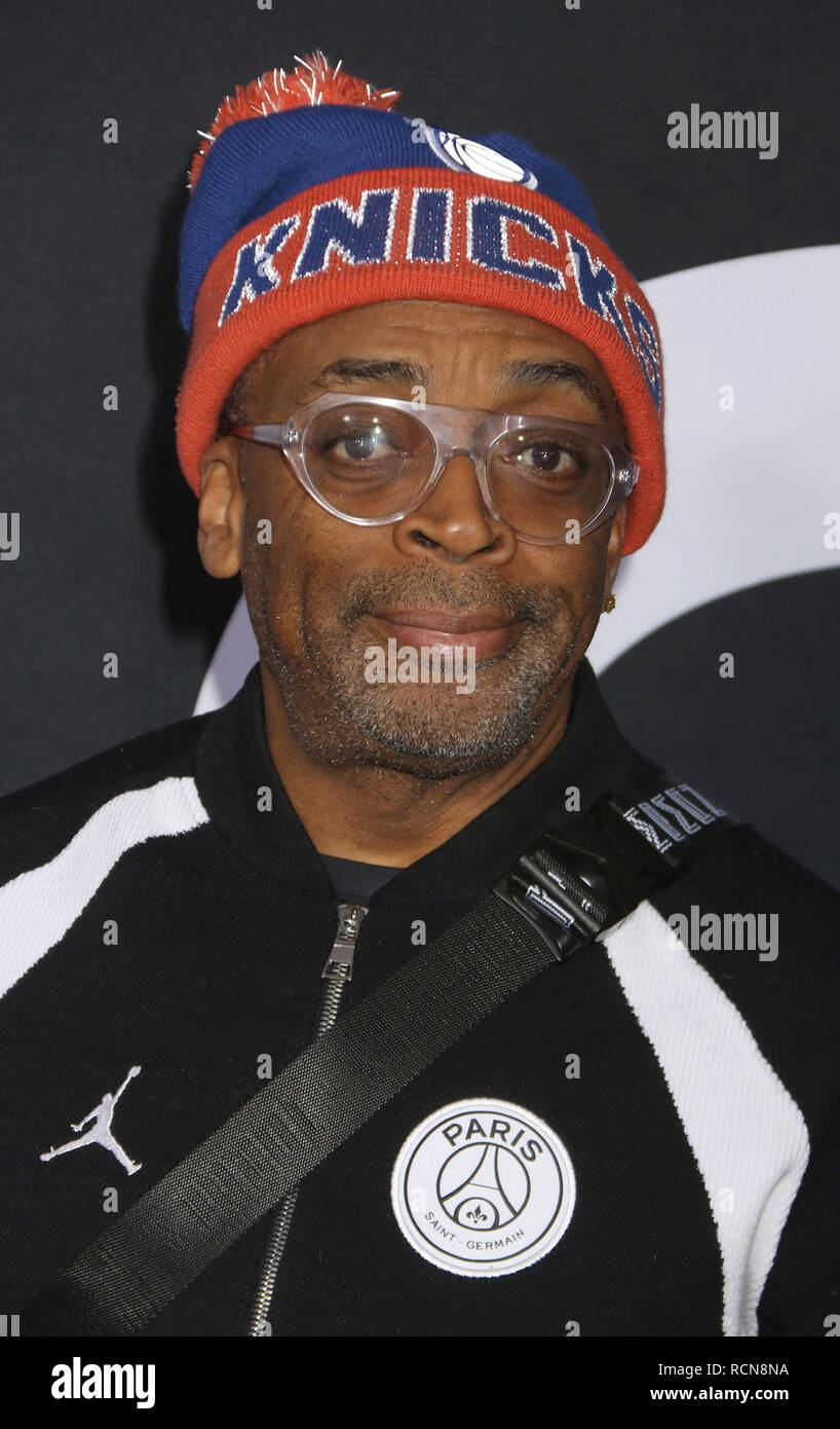 New York City, New York, USA. 15th Jan, 2019. Director SPIKE LEE ...