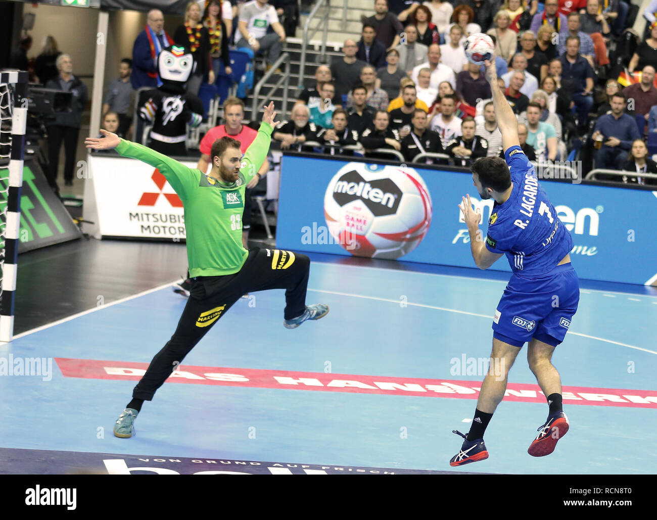 Romain lagarde handball hi-res stock photography and images - Alamy