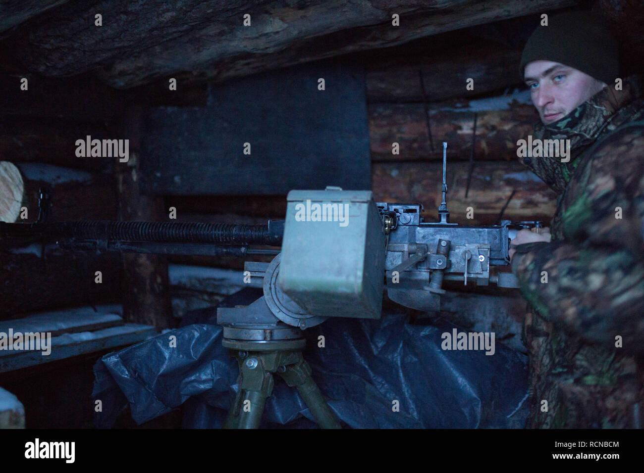 A 50 caliber machine gun hi-res stock photography and images - Alamy