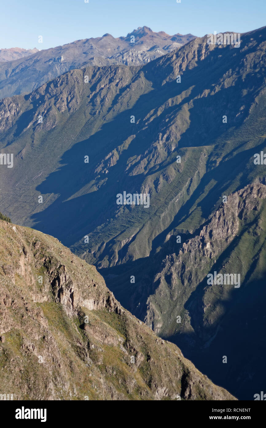 Colca Canyon in Peruvian Andes Stock Photo - Alamy