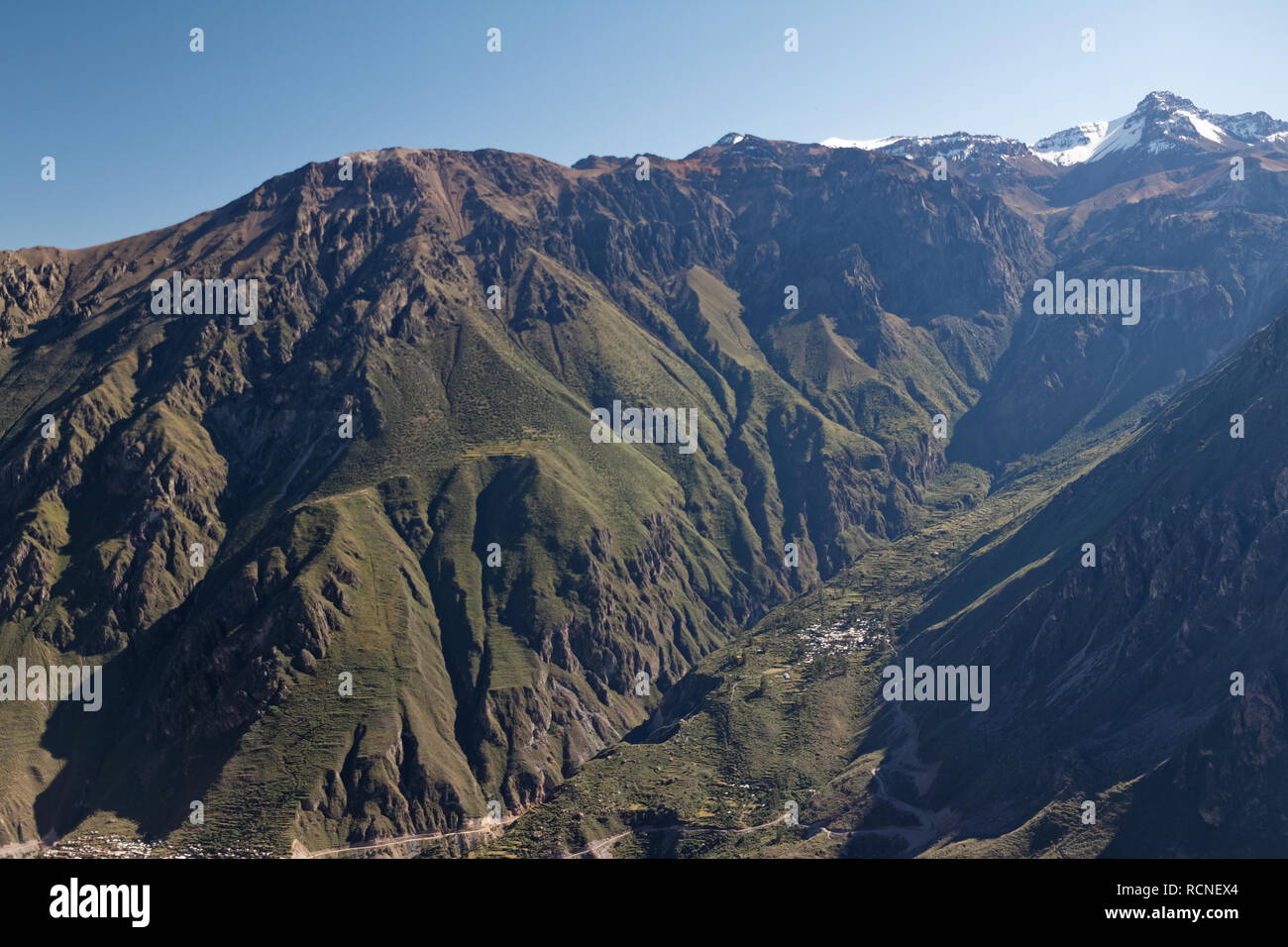 Colca Canyon in Peruvian Andes Stock Photo - Alamy