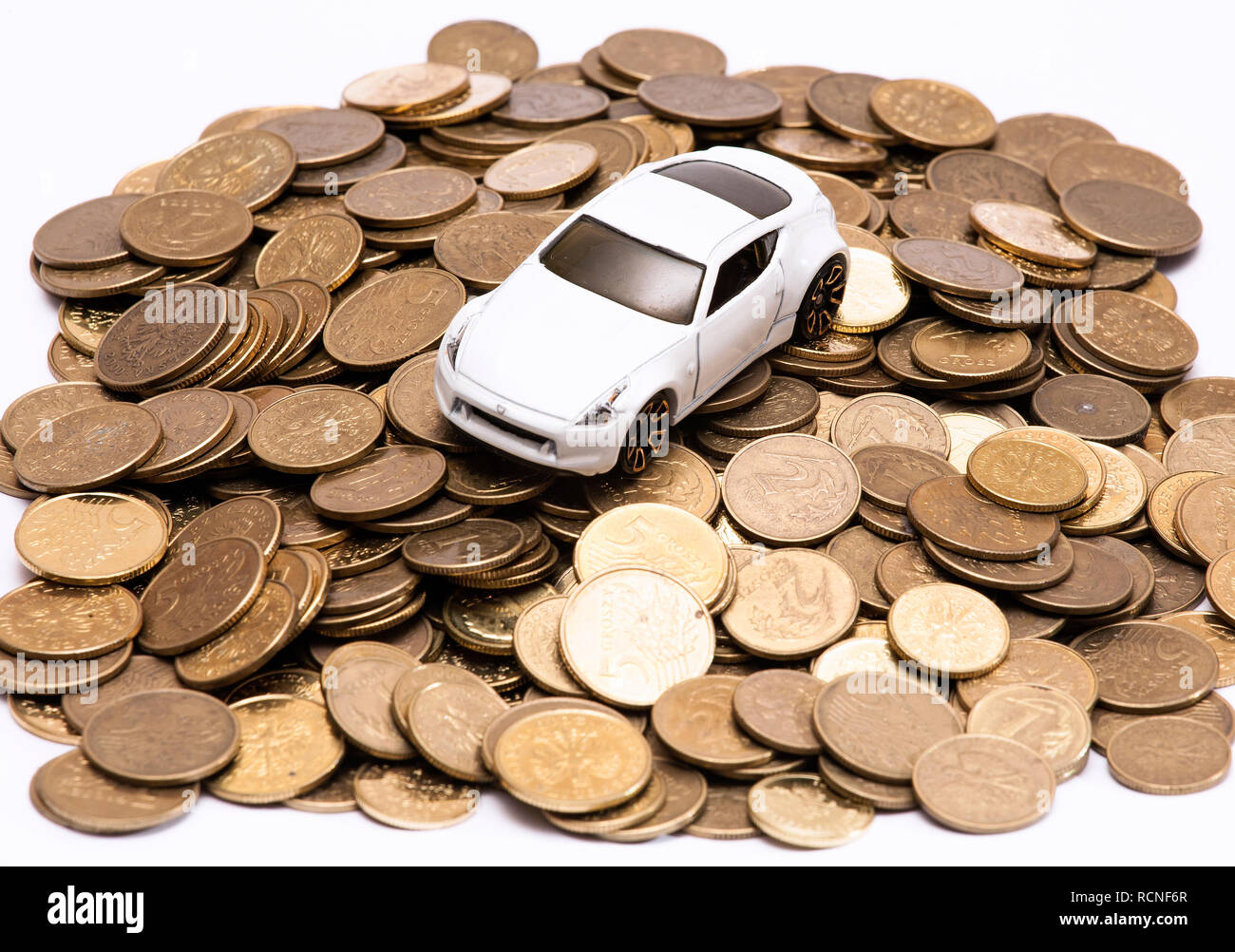 Abstract of car ownership expenses isolated Stock Photo - Alamy