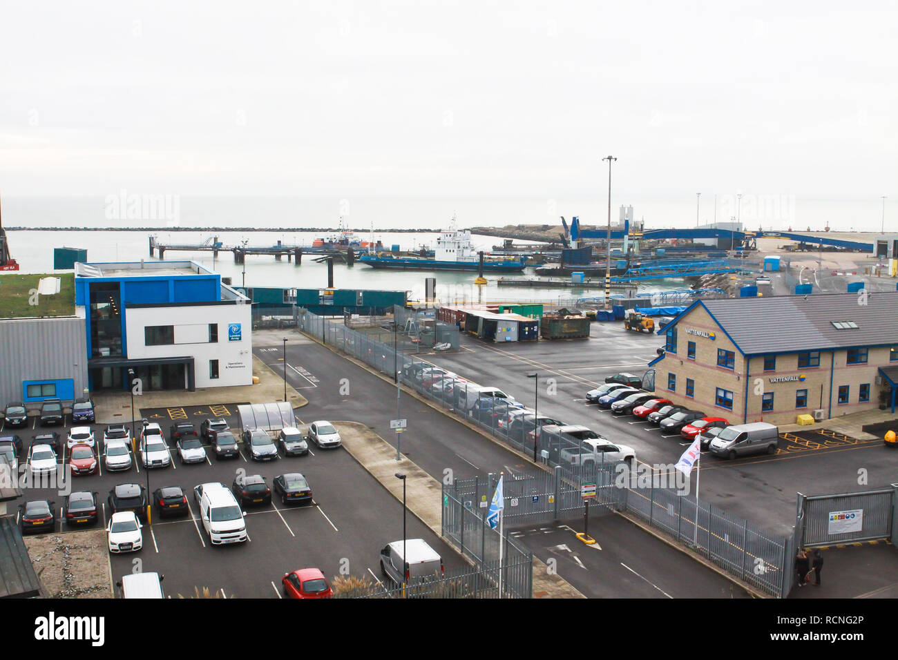 Ramsgate, Kent, UK. Port of Ramsgate is run by the local authority ...