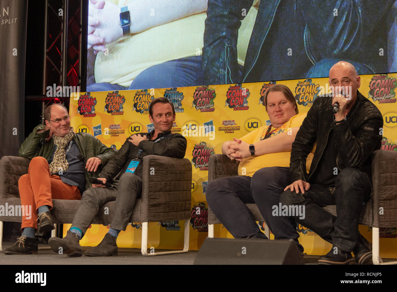 DORTMUND, GERMANY - December 1st 2018: Marcus Off, Sven Gerhardt, Sven ...