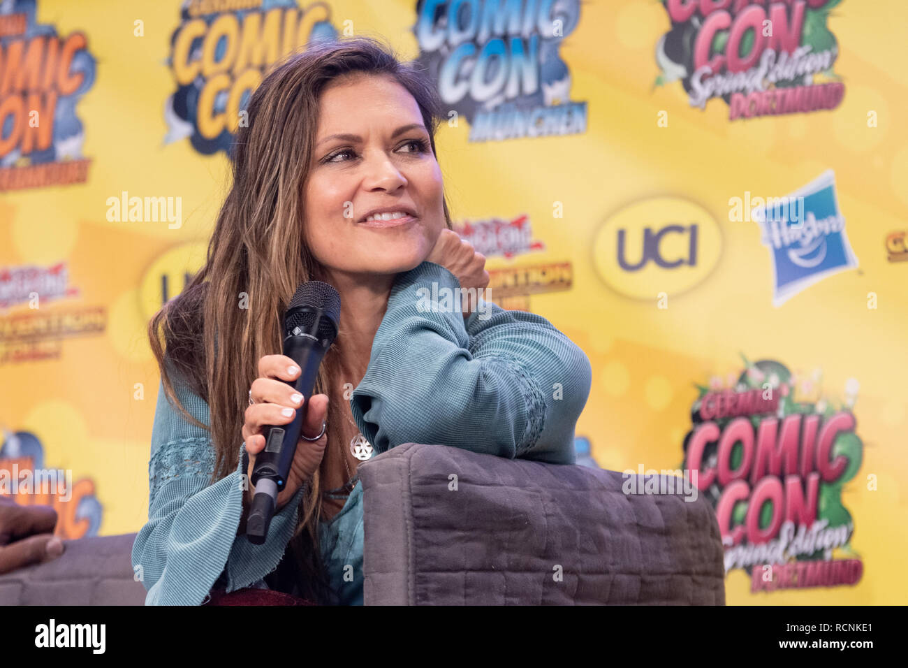 DORTMUND, GERMANY - December 1st 2018: Nia Peebles (*1961, actress ...