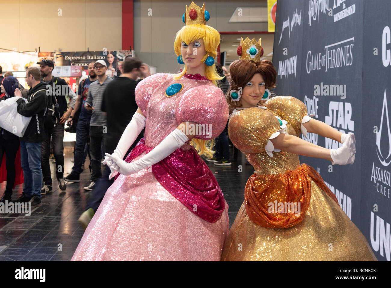 DORTMUND, GERMANY - December 1st 2018: Cosplayer at German Comic Con ...