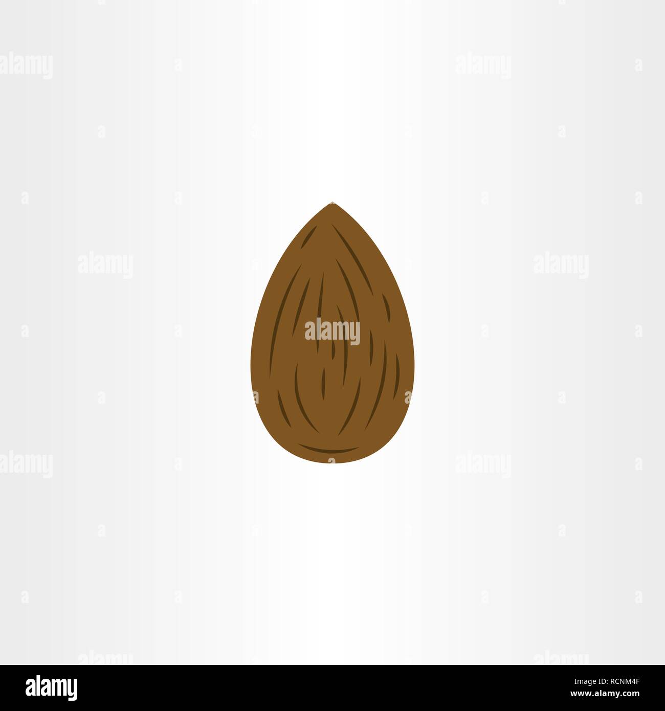 Almond vector vectors Stock Vector Images - Alamy