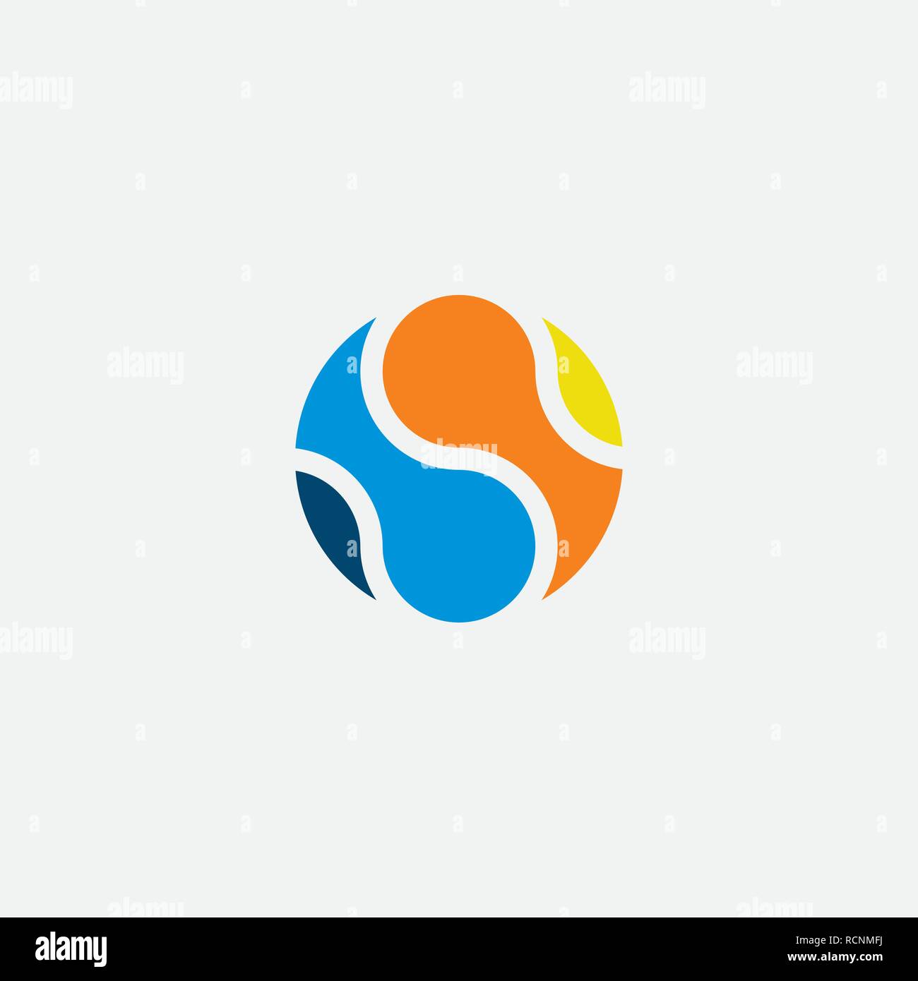 circle s logo letter sign vector element illustration Stock Vector ...