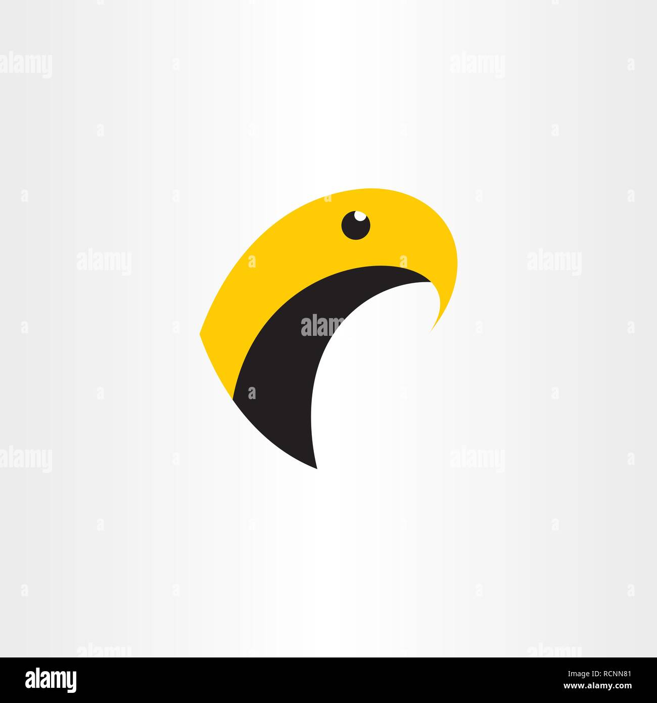 hawk bird logo sign vector illustration symbol Stock Vector Image & Art ...