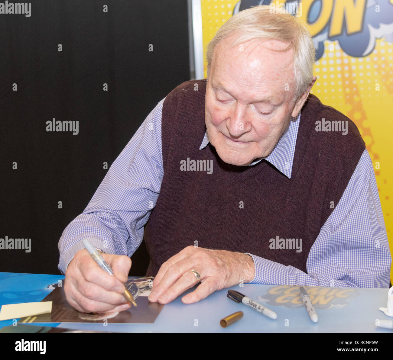 DORTMUND, GERMANY - December 1st 2018: Julian Glover (*1935, English ...
