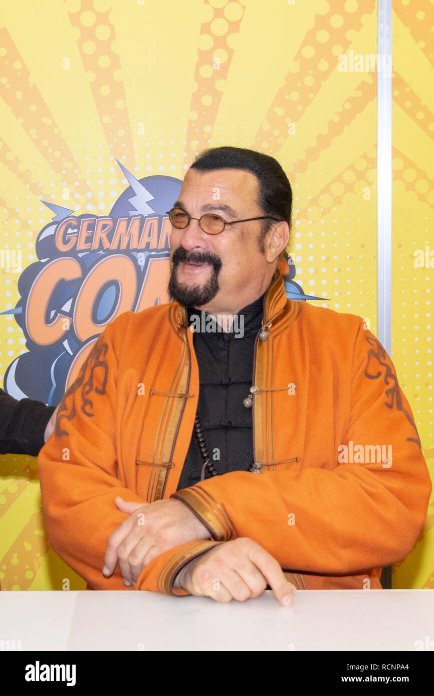 DORTMUND, GERMANY - December 1st 2018: Steven Seagal (*1952, American ...
