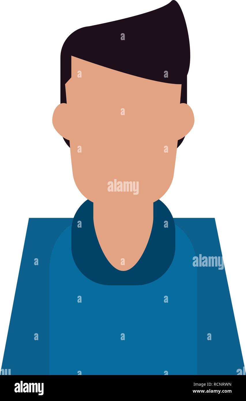 Man faceless profile Stock Vector Image & Art - Alamy