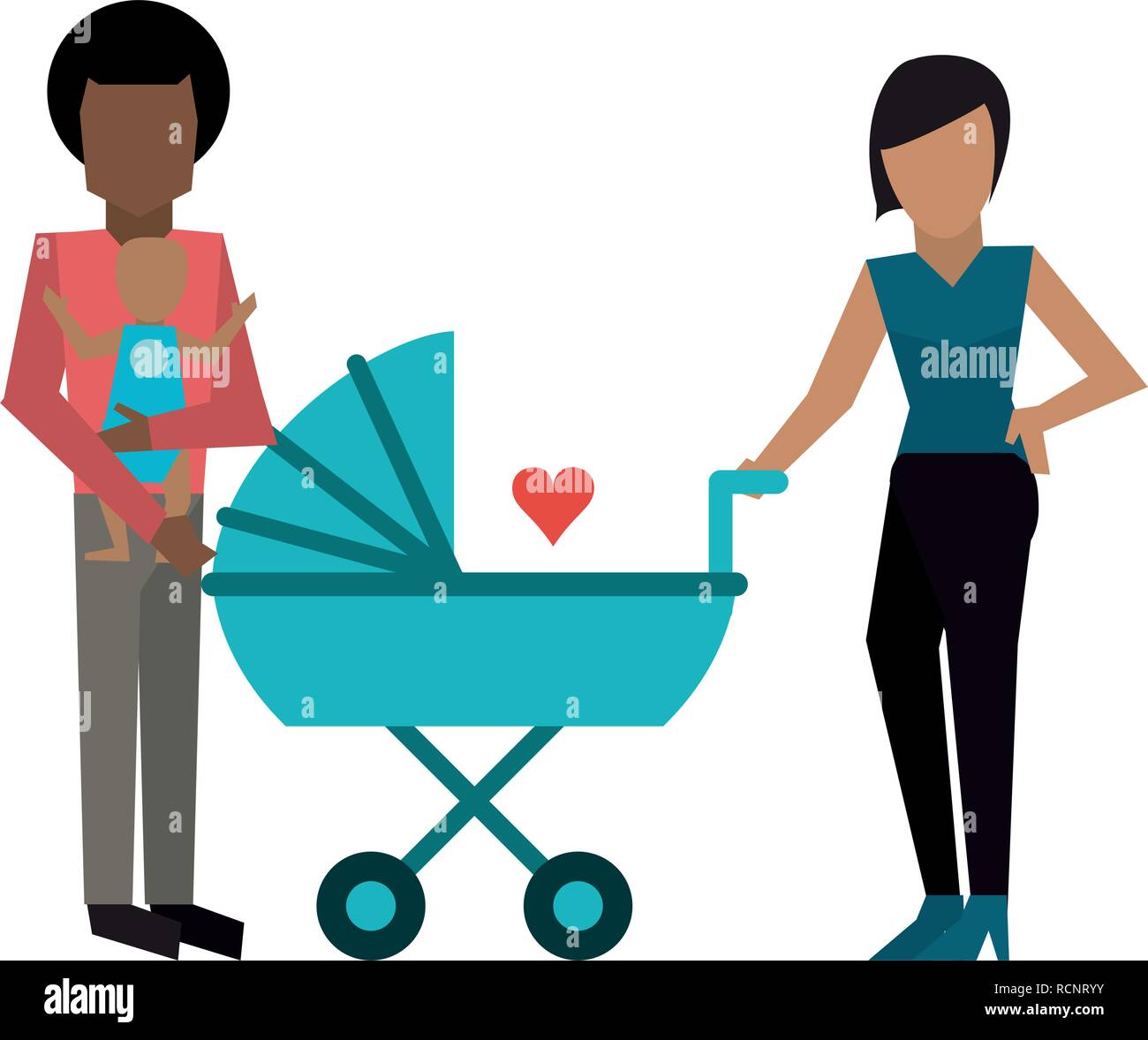 Family avatar concept Stock Vector Image & Art - Alamy
