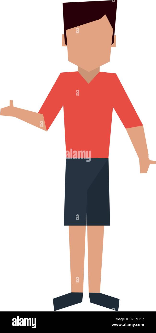 Boy avatar faceless Stock Vector Image & Art - Alamy