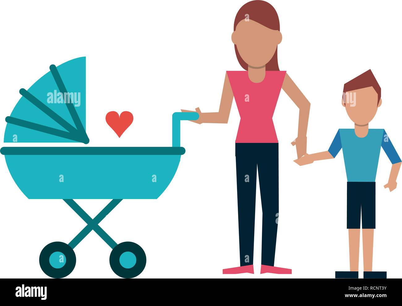 Family avatar concept Stock Vector Image & Art - Alamy