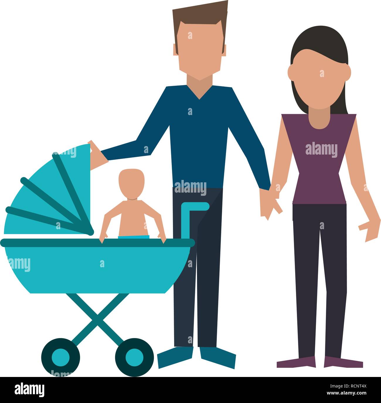 Family avatar concept Stock Vector Image & Art - Alamy