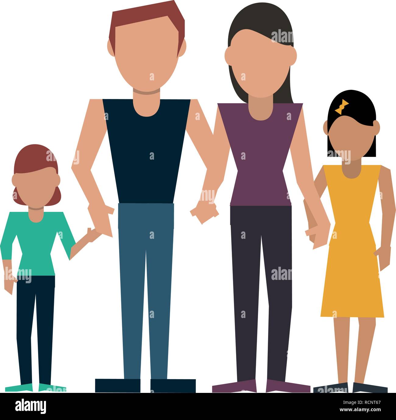 Parents kids icon avatar Stock Vector Images - Alamy