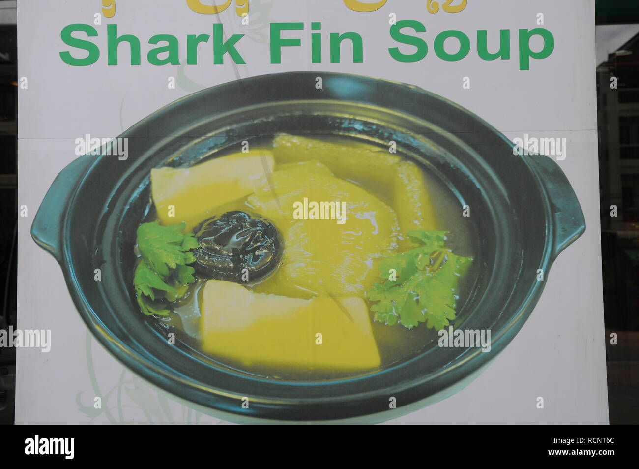 Shark fin soup hi-res stock photography and images - Alamy