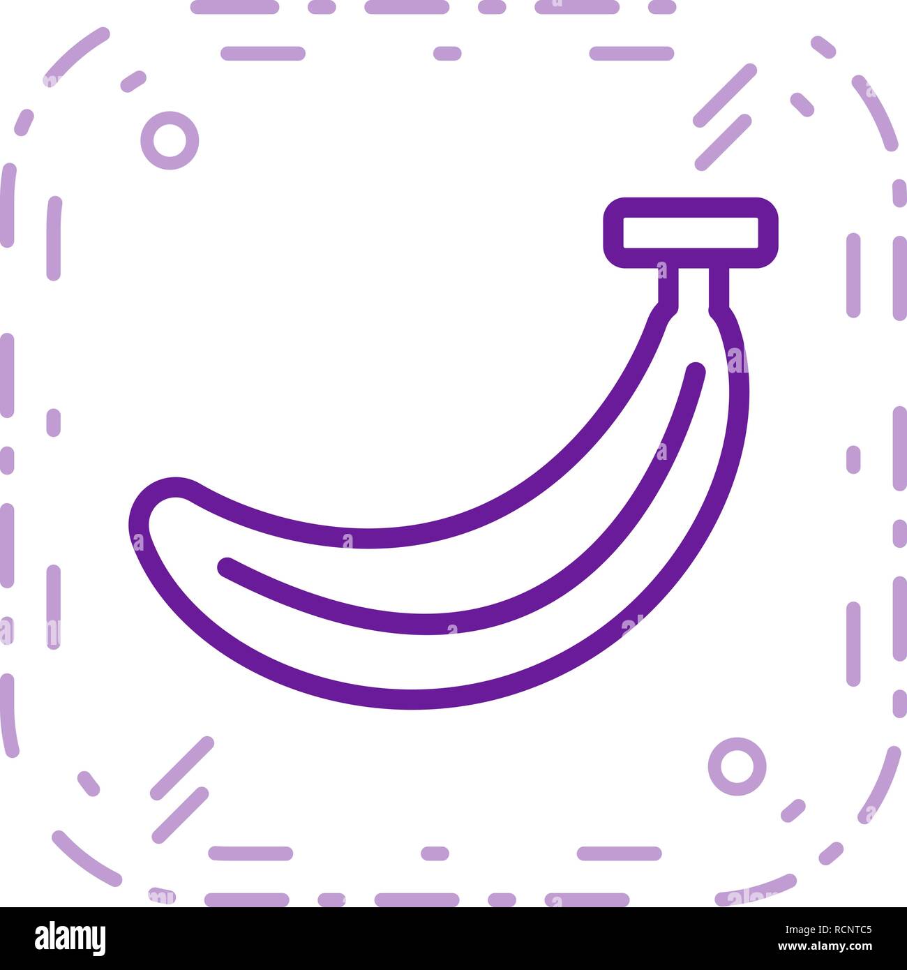 Vector Banana Icon Stock Vector Image & Art - Alamy