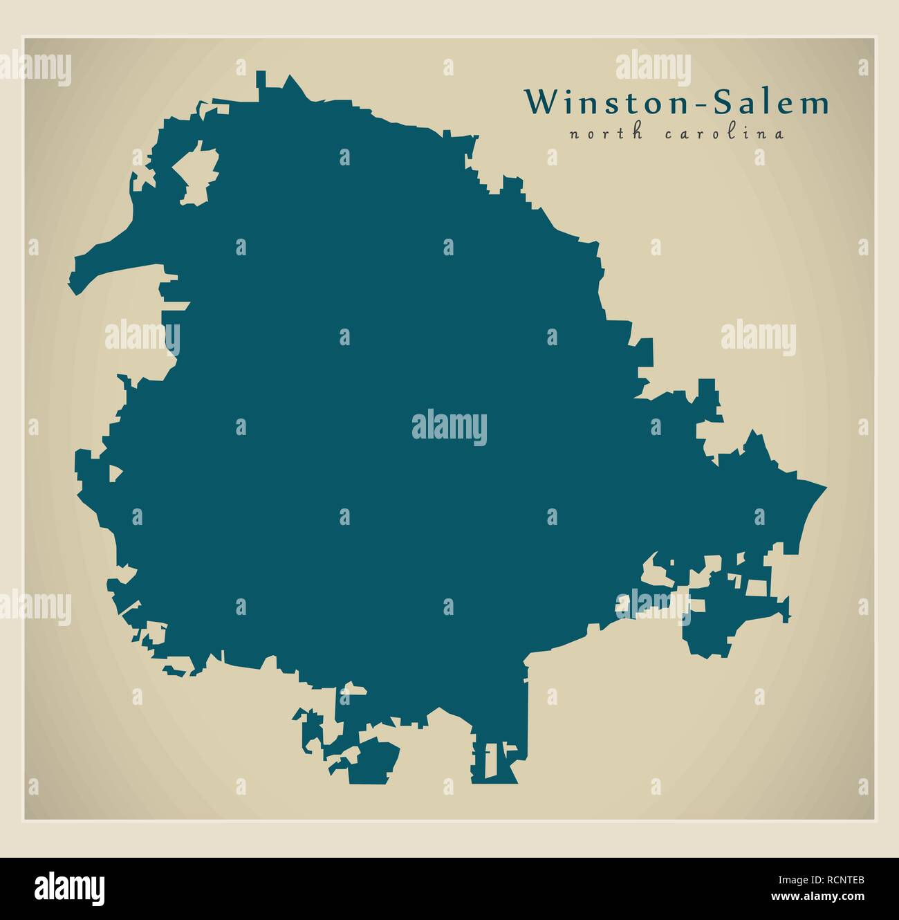 Map of salem hi-res stock photography and images - Alamy