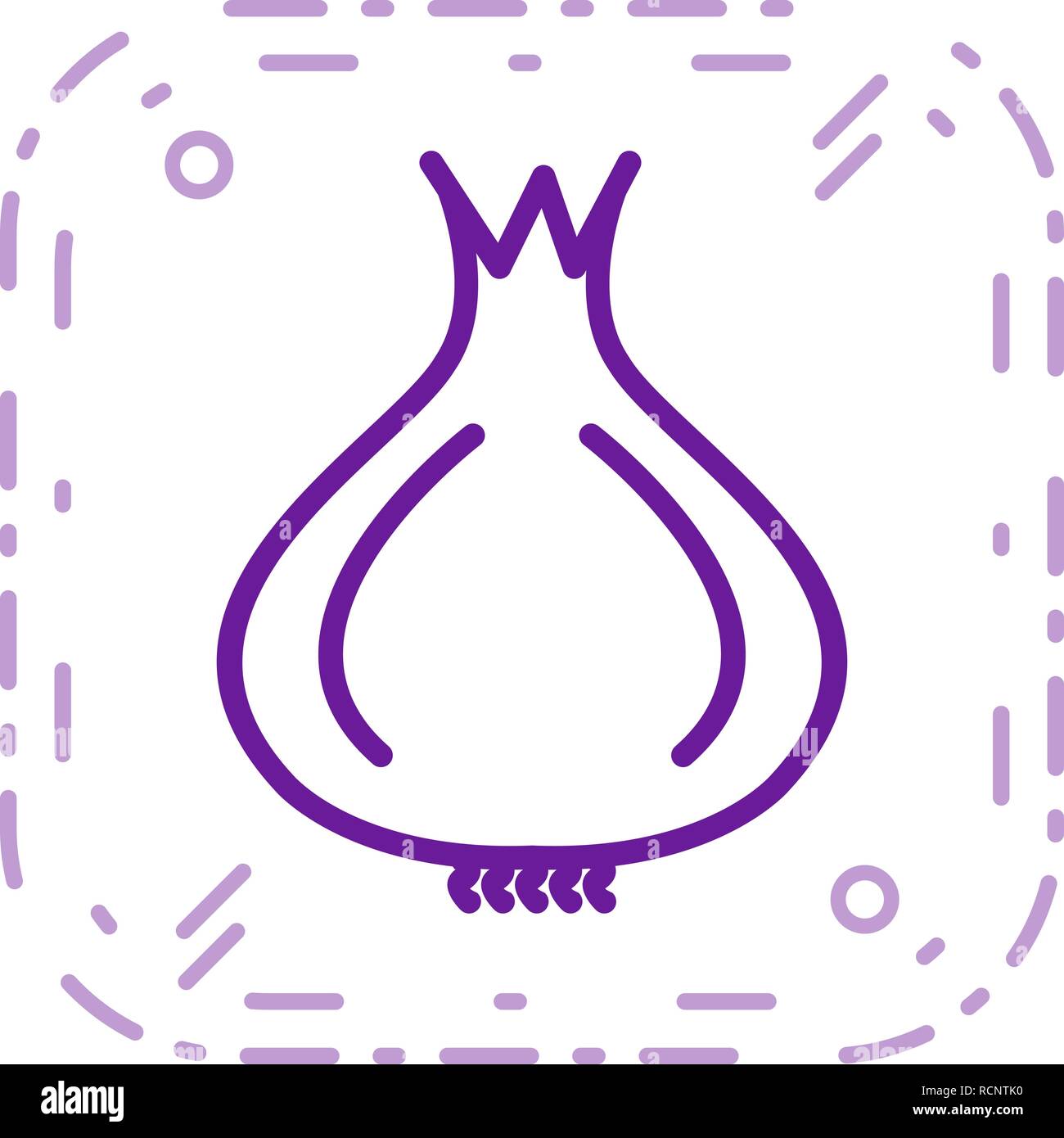 Vector Onion Icon Stock Vector Image & Art - Alamy