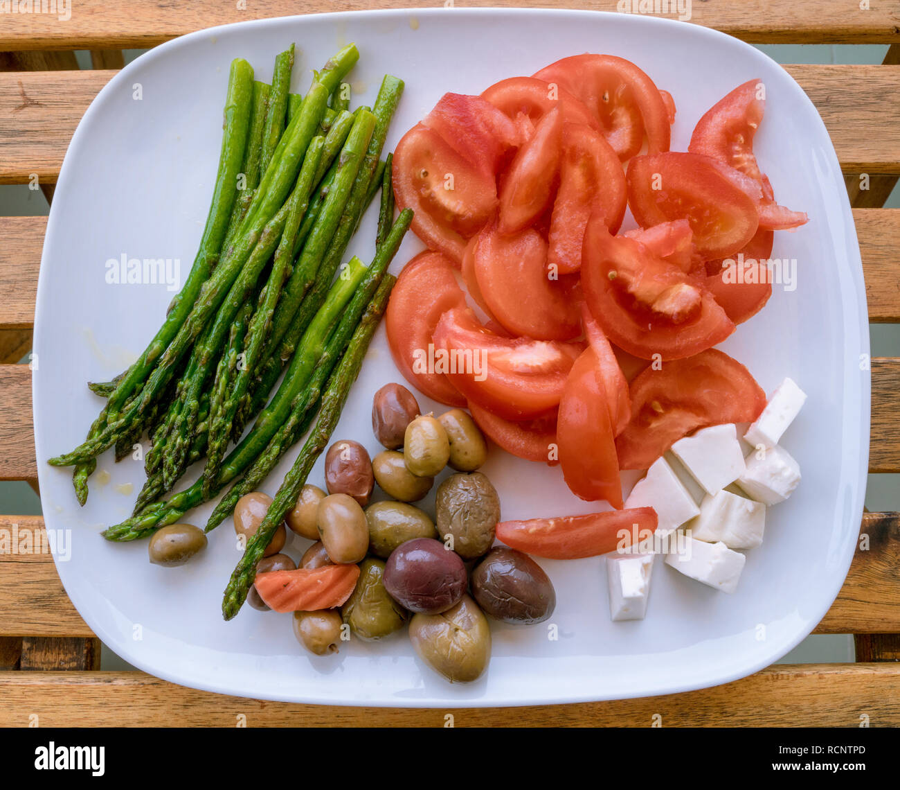 Assorted vegetables and cheese Stock Photo - Alamy