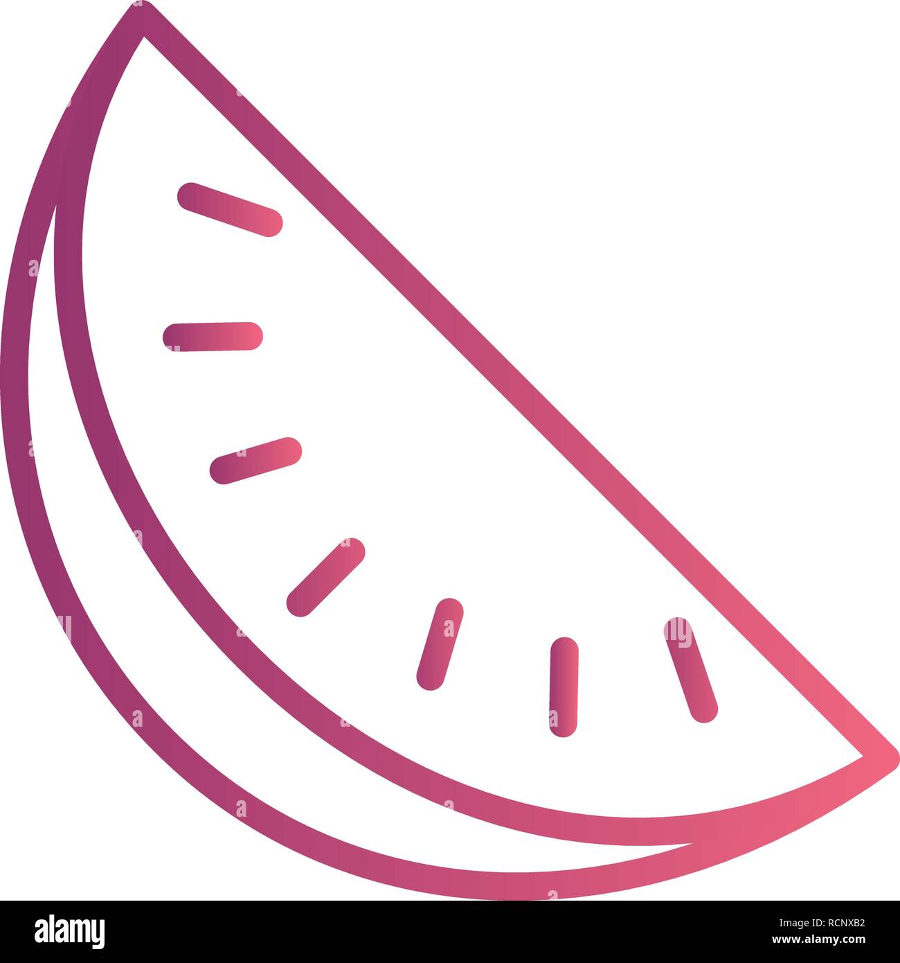 Vector Watermelon Icon Stock Vector Image & Art - Alamy