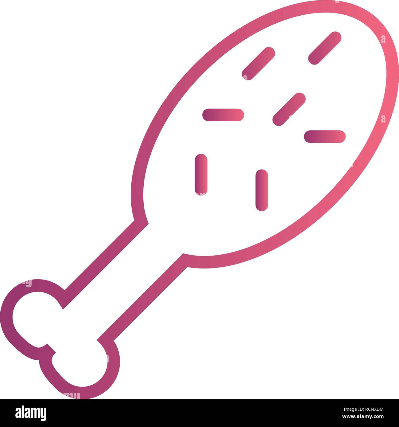 2 chicken isolated Stock Vector Images - Alamy