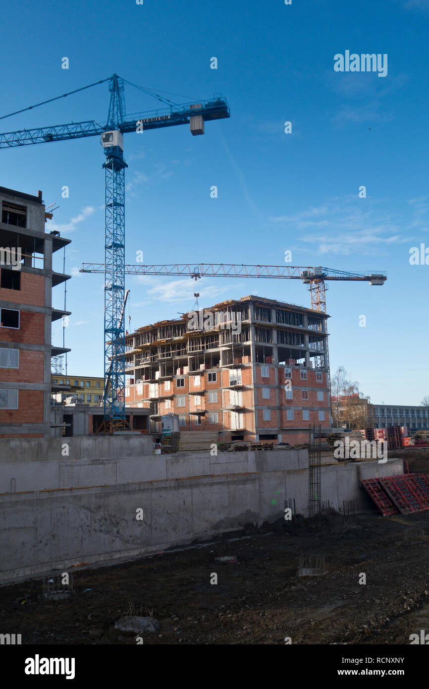 residential buildings in construction Stock Photo - Alamy