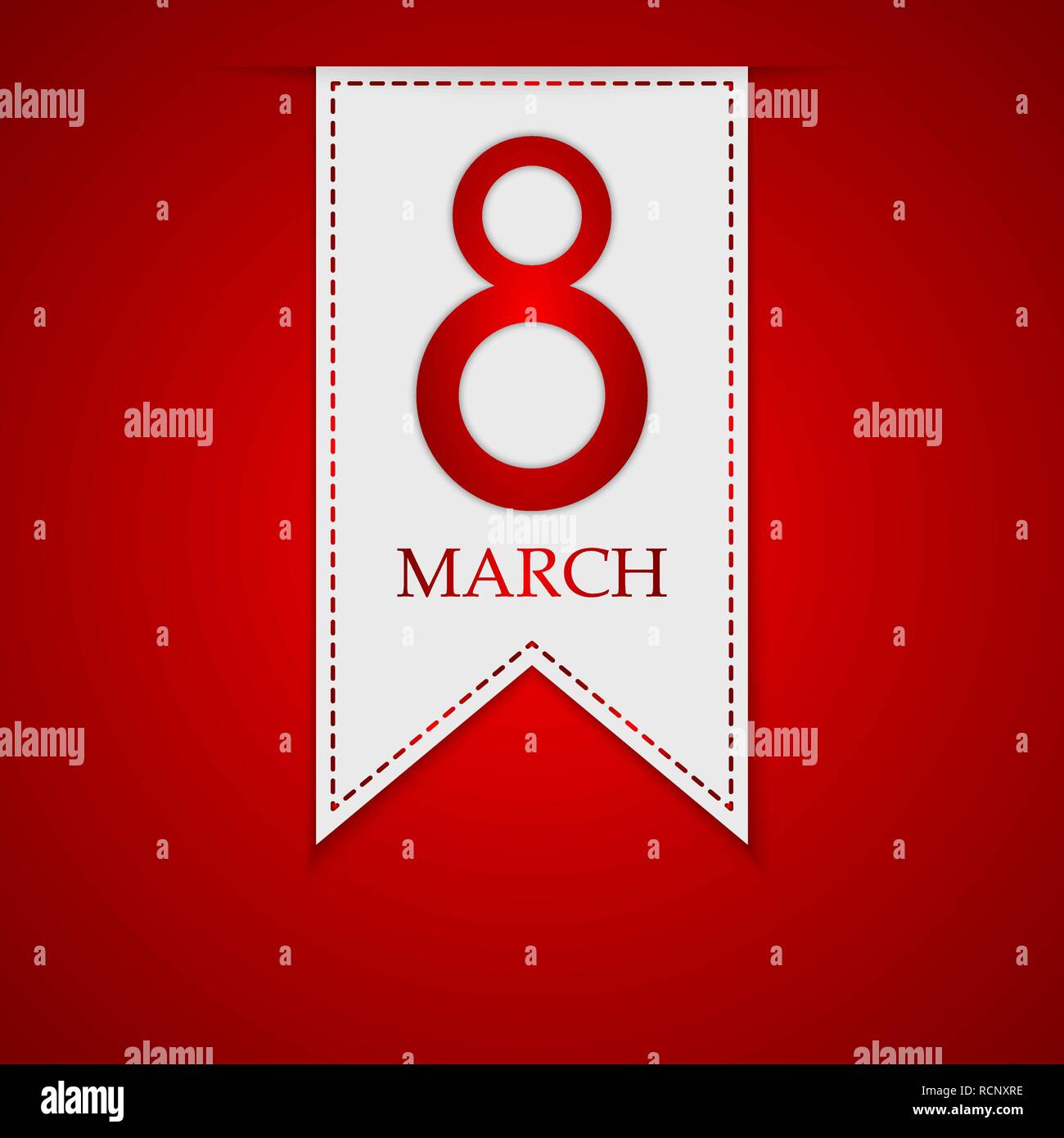 8 march banner vector vectors hi-res stock photography and images - Alamy
