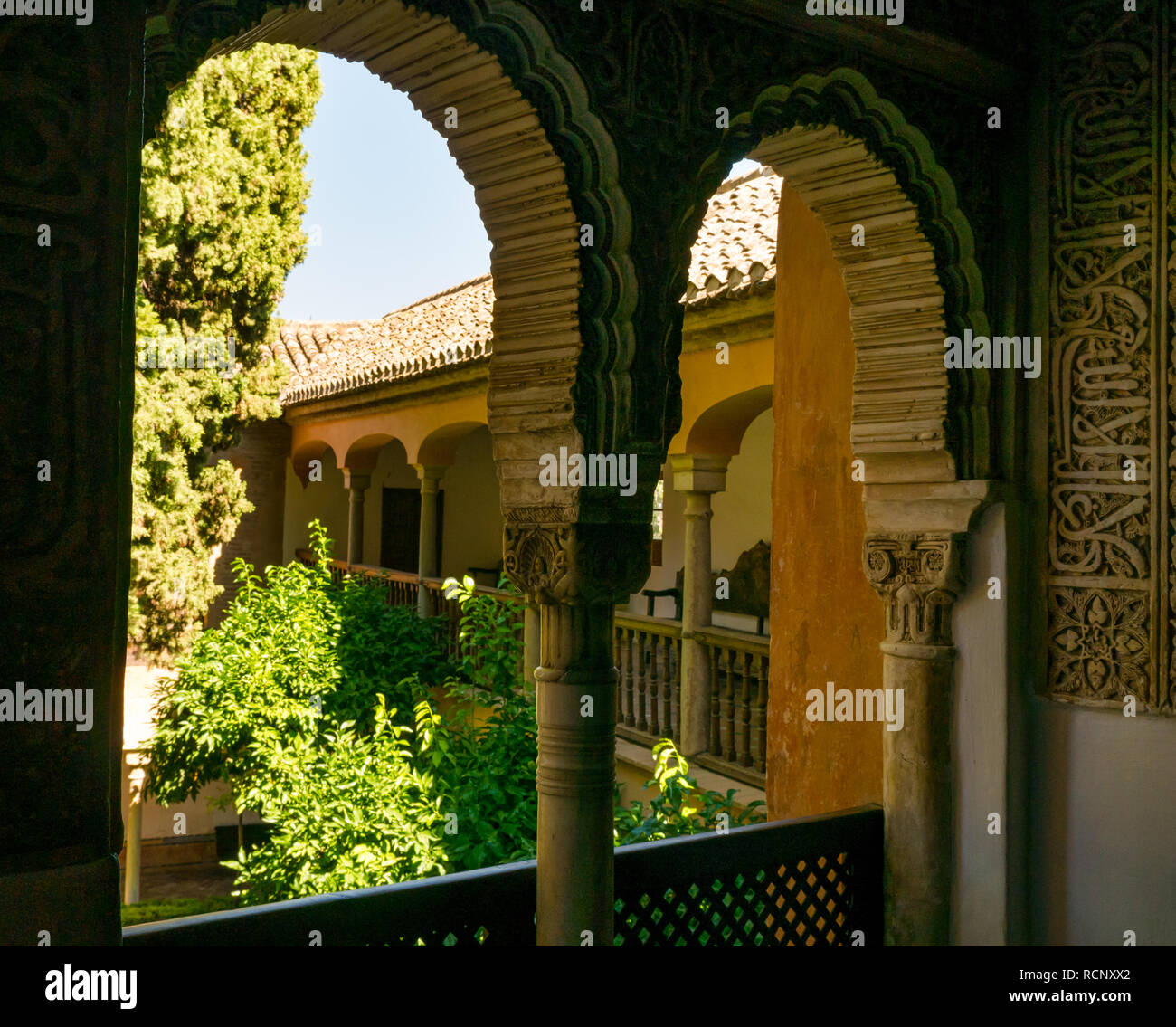 Alhambra trees hi-res stock photography and images - Alamy