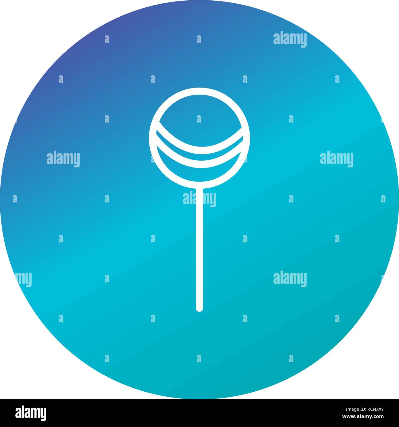 Vector Lollipop Icon Stock Vector Image & Art - Alamy