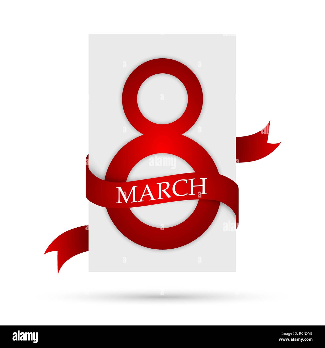8 march banner vector vectors hi-res stock photography and images - Alamy