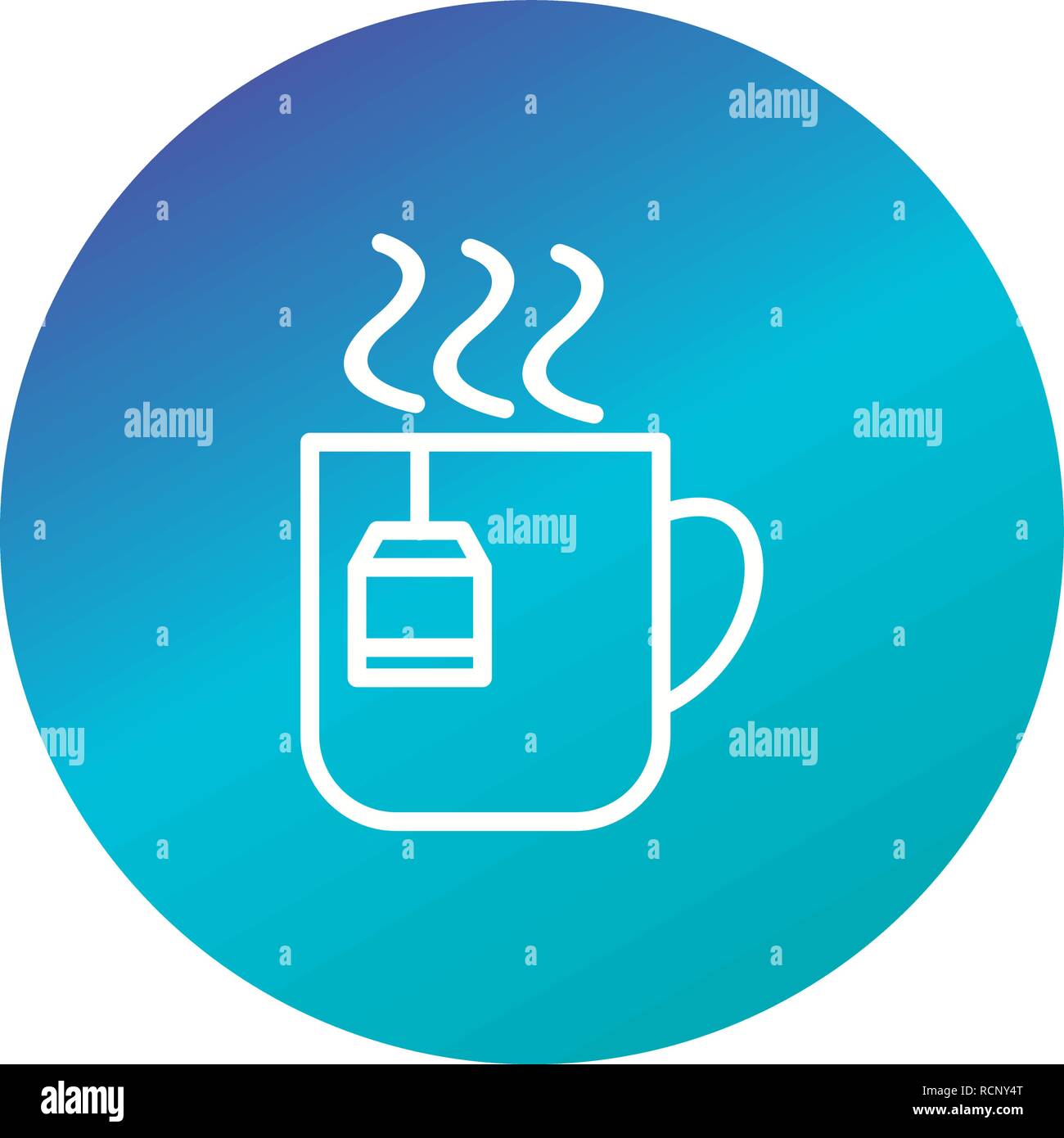 Vector Tea Icon Stock Vector Image & Art - Alamy
