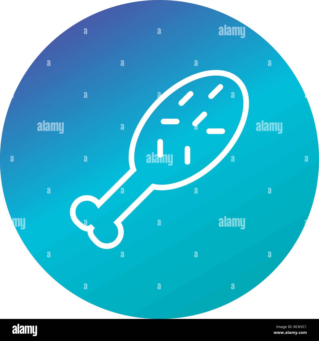 Vector Chicken Icon Stock Vector Image & Art - Alamy