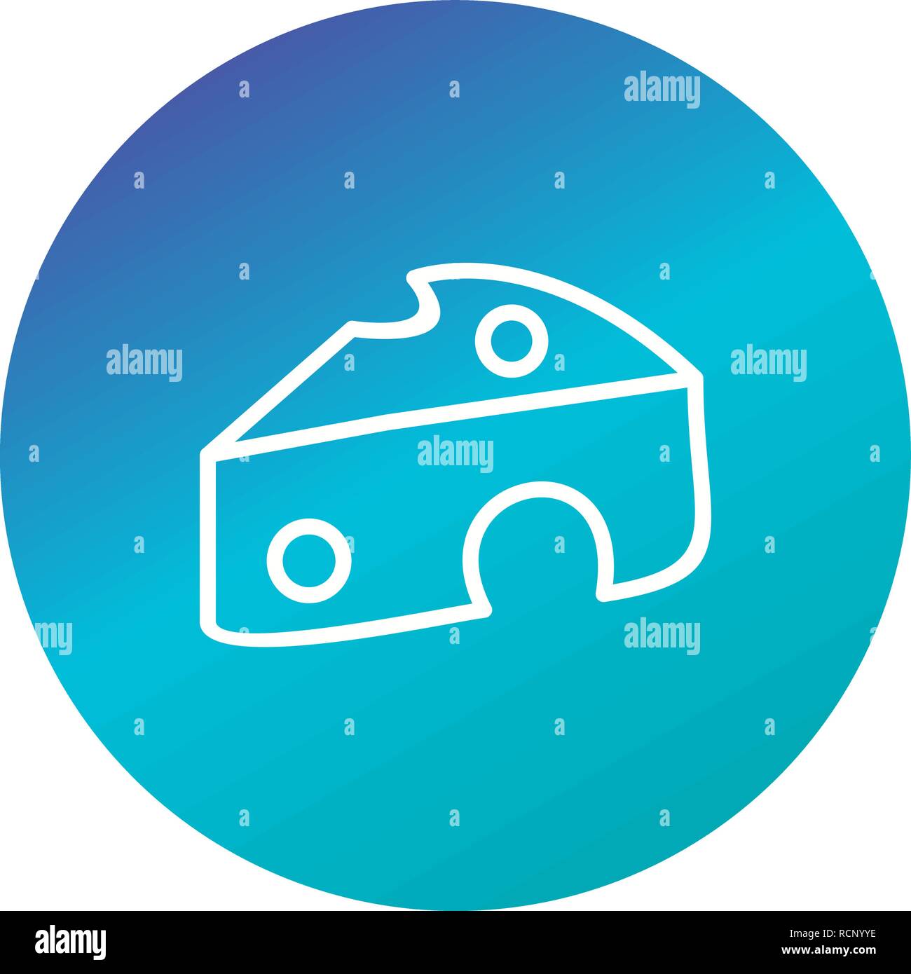 Vector Cheese Icon Stock Vector Image & Art - Alamy