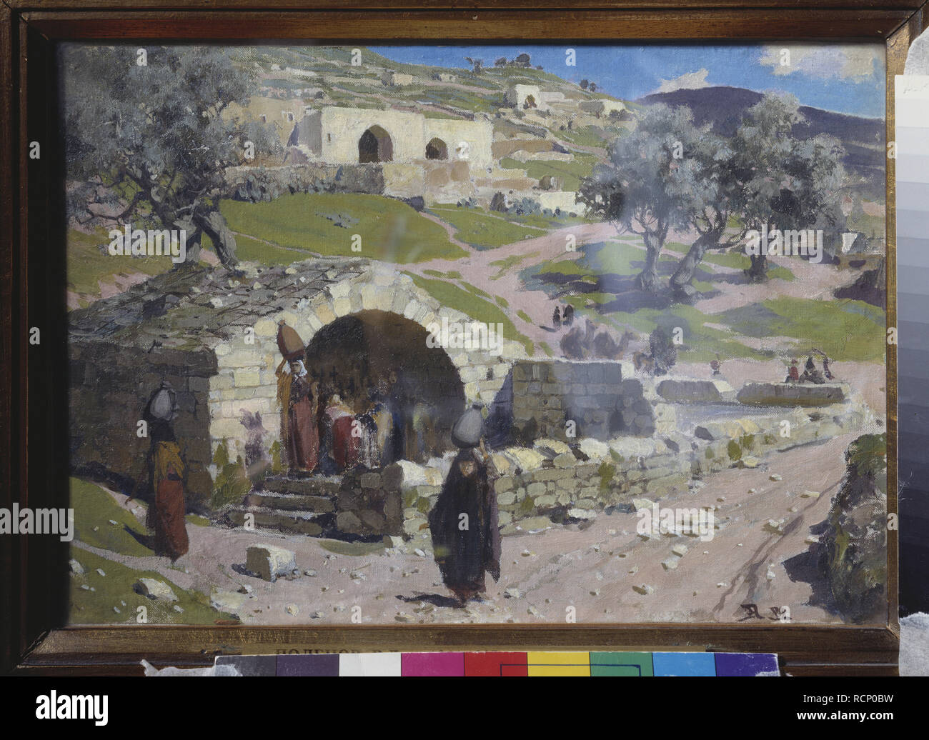 The St. Mary's Well in Nazareth. Museum: State Tretyakov Gallery ...