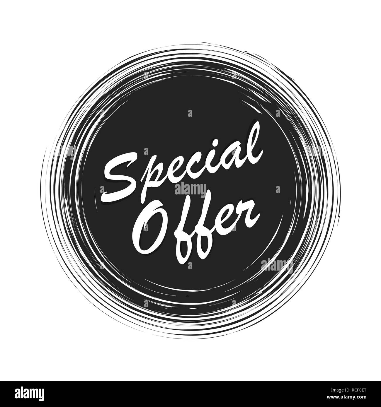 White price tag illustration Black and White Stock Photos & Images - Alamy