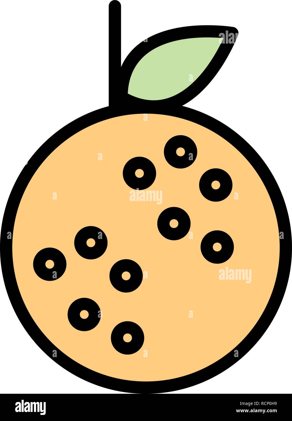 Vector Orange Icon Stock Vector Image & Art - Alamy