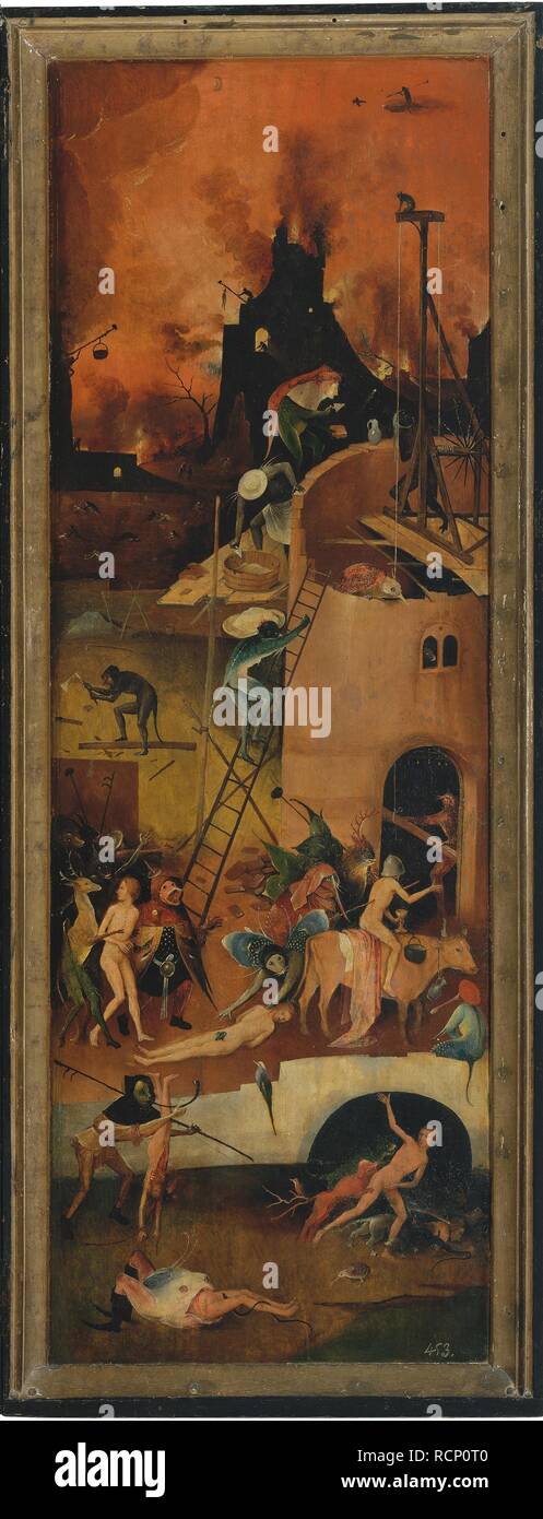 The Haywain (Triptych) Right panel. Museum: Museo del Prado, Madrid. Author: BOSCH, HIERONYMUS ...